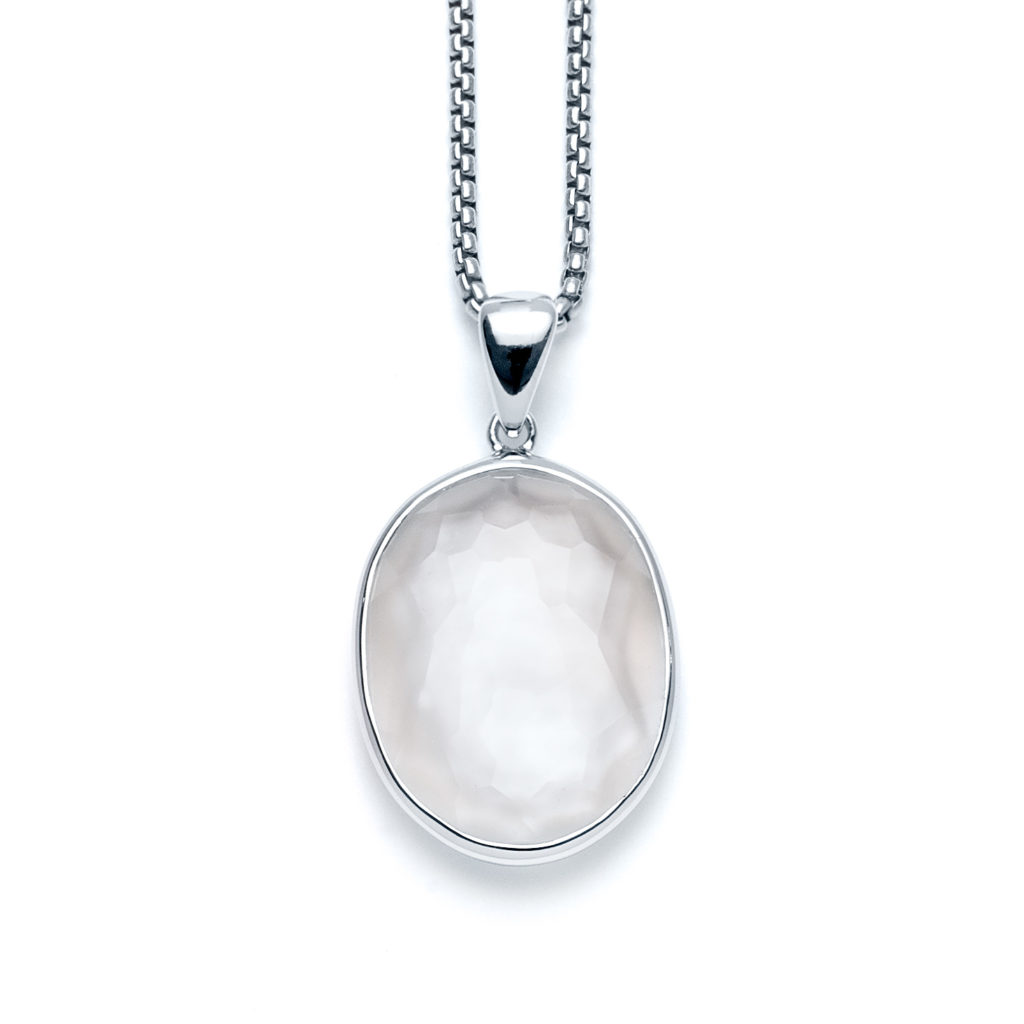Radiant Pearl Oval Necklace | Landing Company