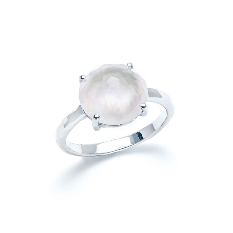 Radiant Pearl Statement Round Necklace | Landing Company