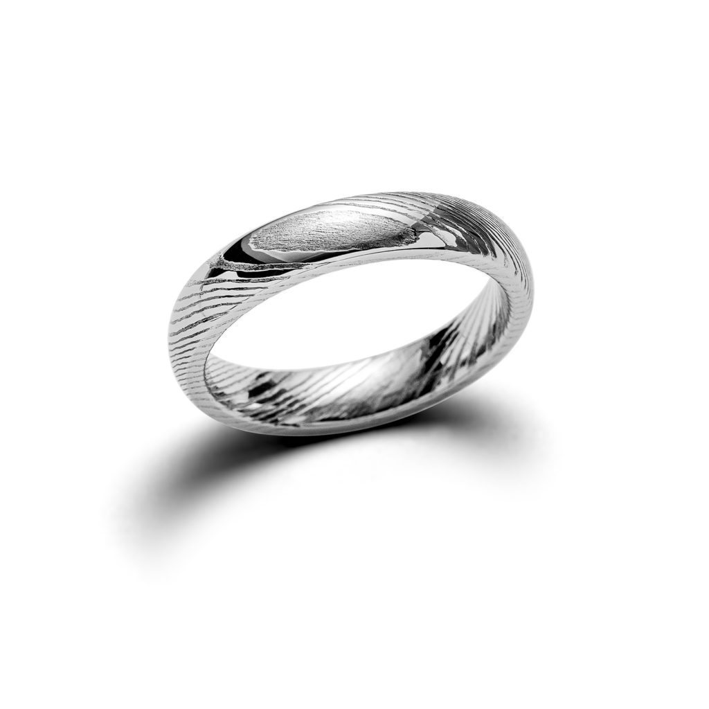 Waveform Steel Classic Narrow Ring | Landing Company