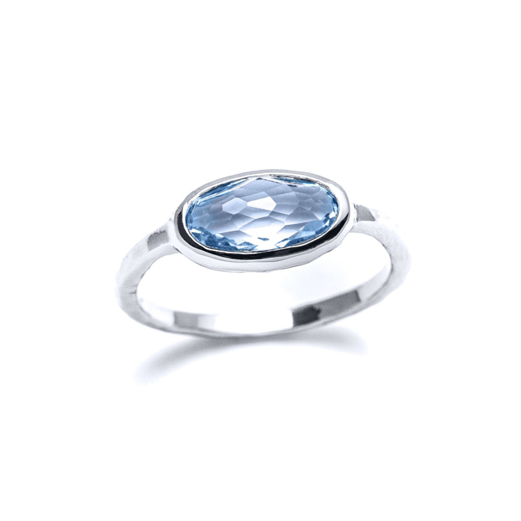 Sky Blue Topaz Cabana Ring | Landing Company