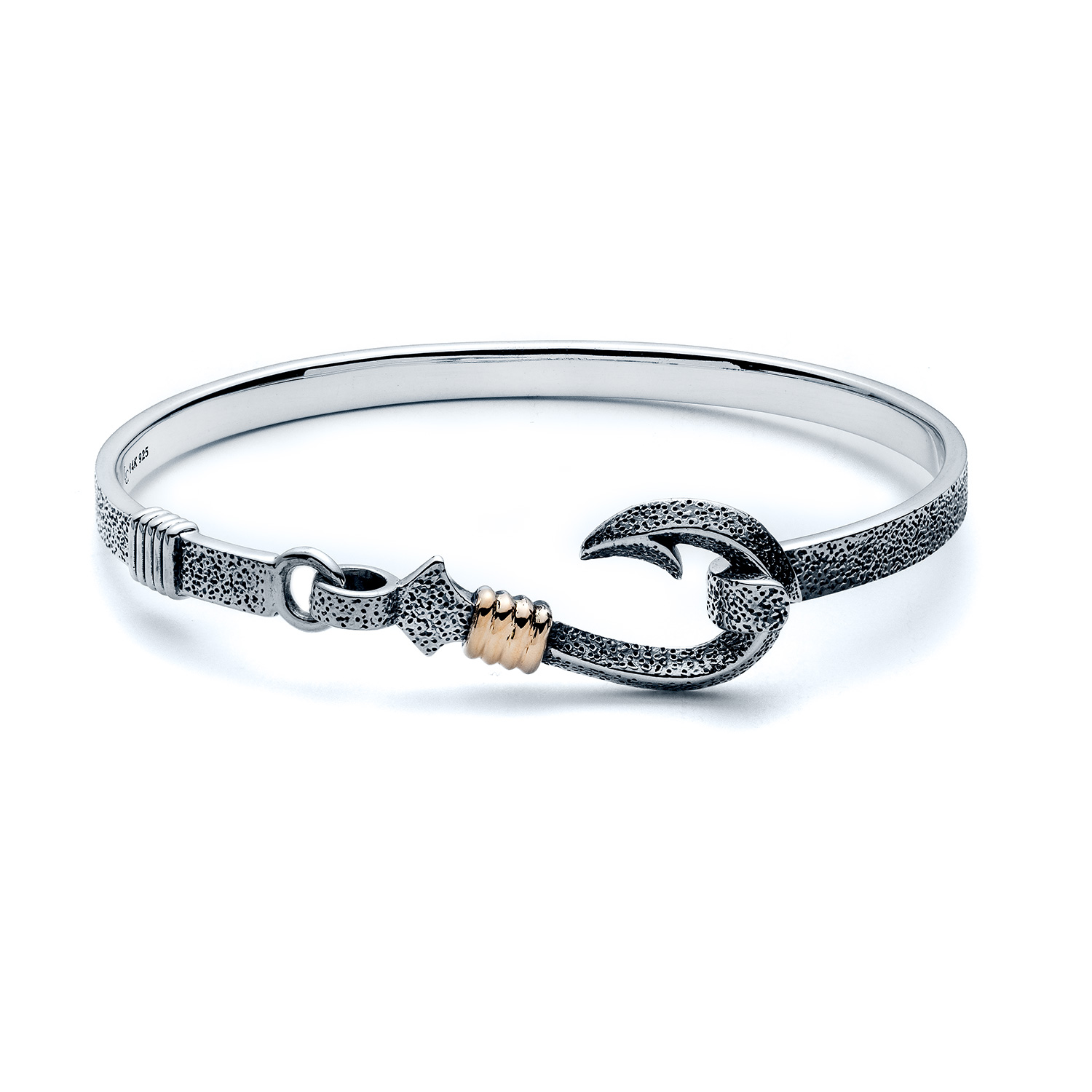 Galleon Fish Hook Bracelet with 18k Gold | Landing Company